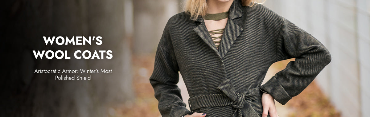 Women’s Wool Coats UK – Elegant, Warm & Timeless | Leather Hunt